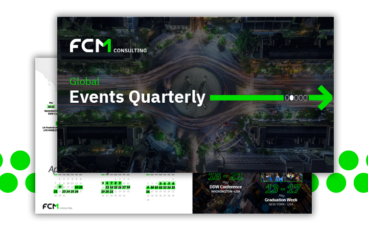 FCM Consulting Global Quarterly Events Guide